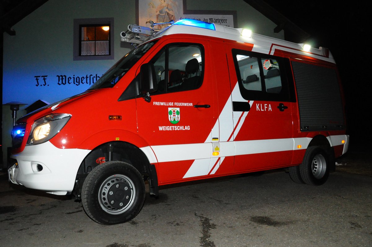 Neues KLFA für FF Weigetschlag - Bezirk Urfahr-Umgebung