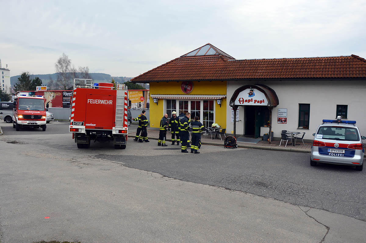 Küchenbrand im Hapi-Papi - Bezirk Urfahr-Umgebung